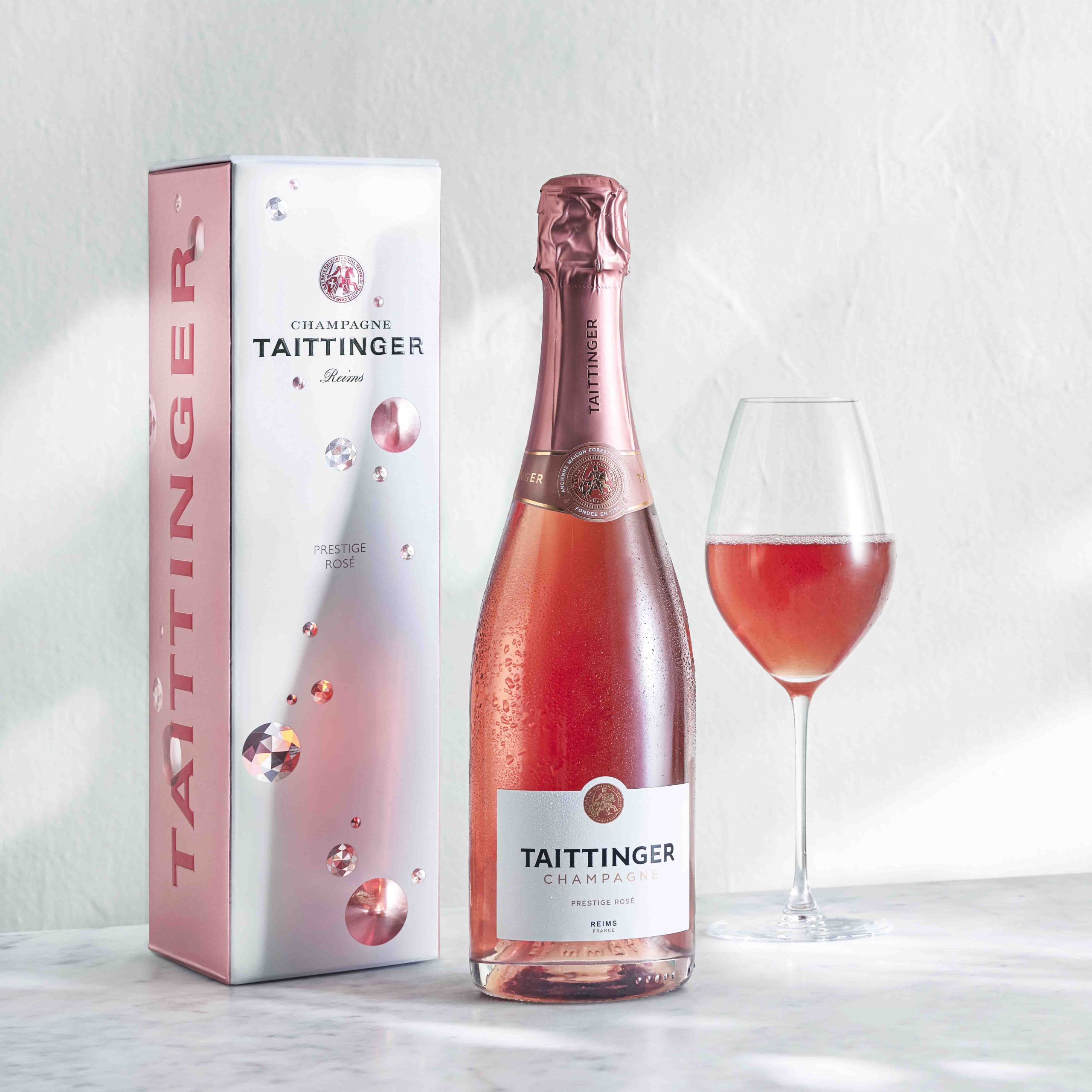 Champagne Taittinger Prestige Rosé - Beställ via Wine Affair